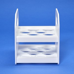 Vessel Cleaning Rack, CEM iPrep Compatible